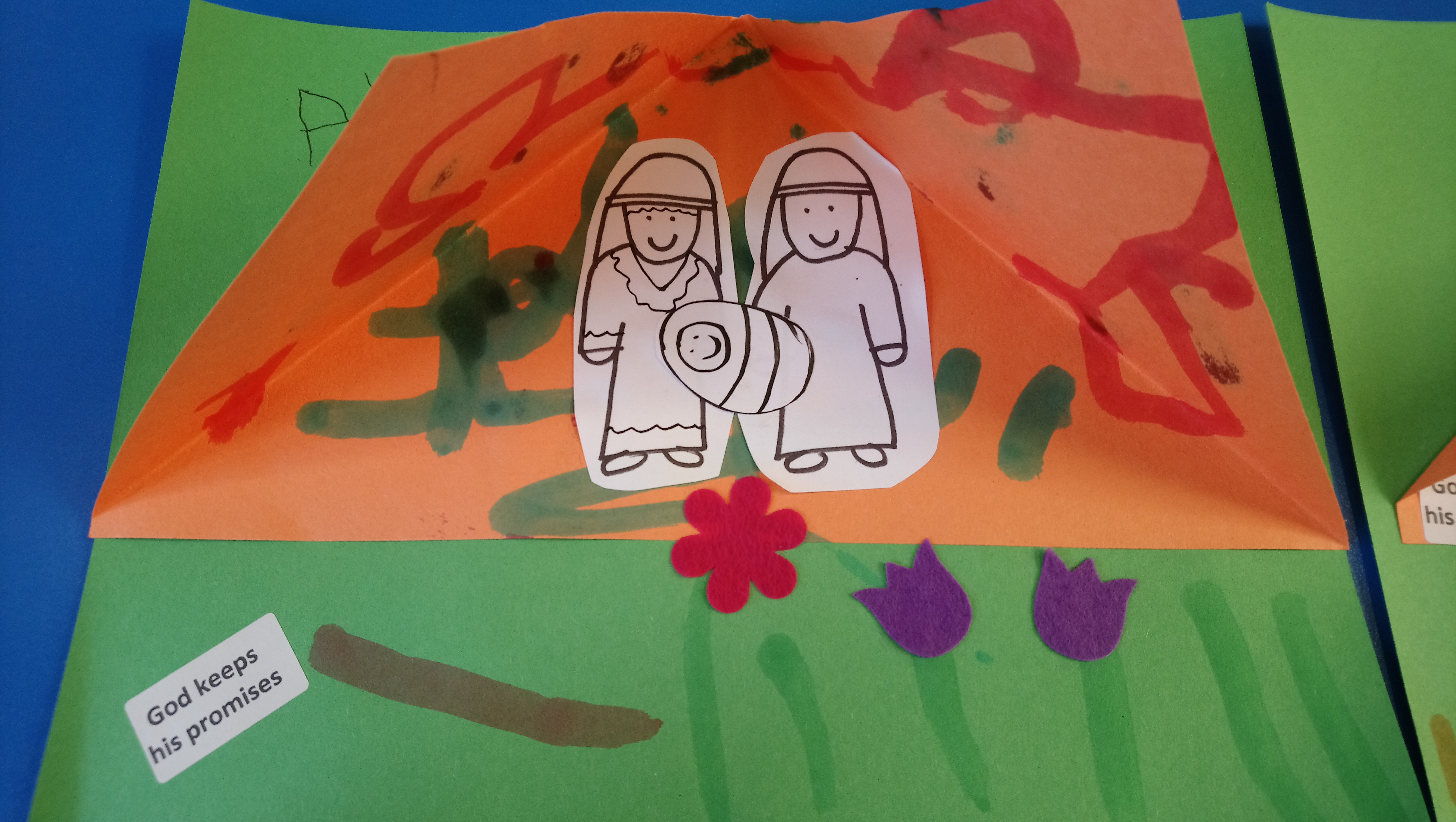 Isaac is born fun and easy craft - Let their light shine!