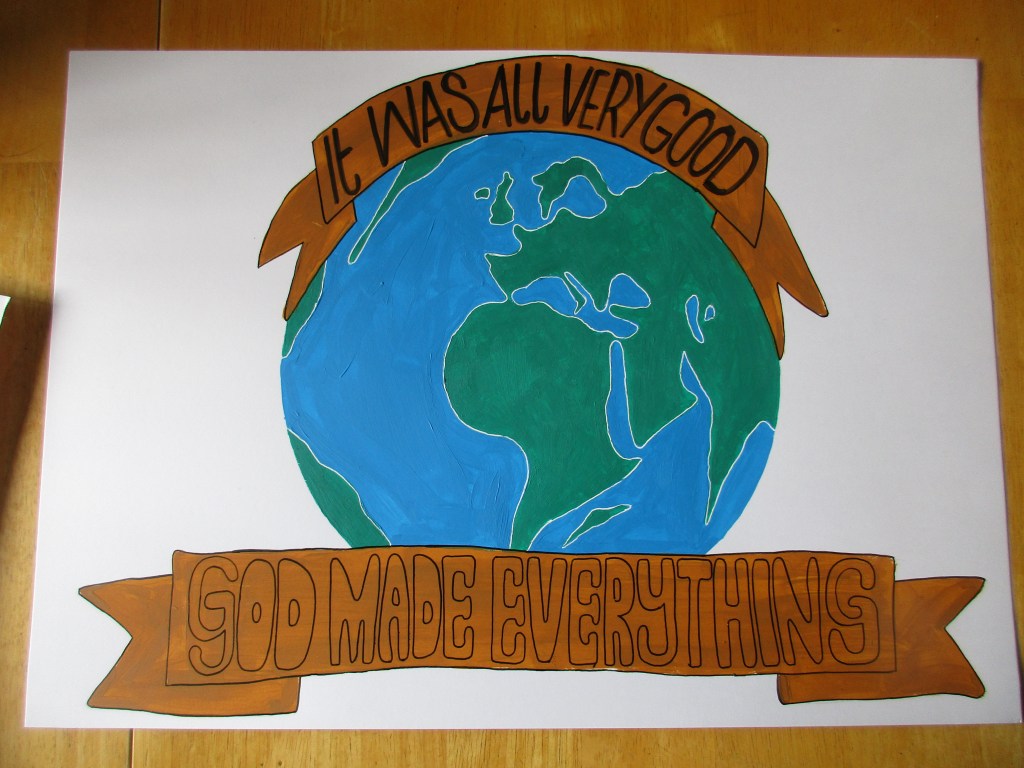 God made everything story and craft. - Let their light shine!